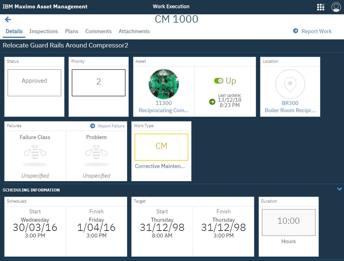 Maximo 7 6 1 Whats New An Introduction To The New Work Centres
