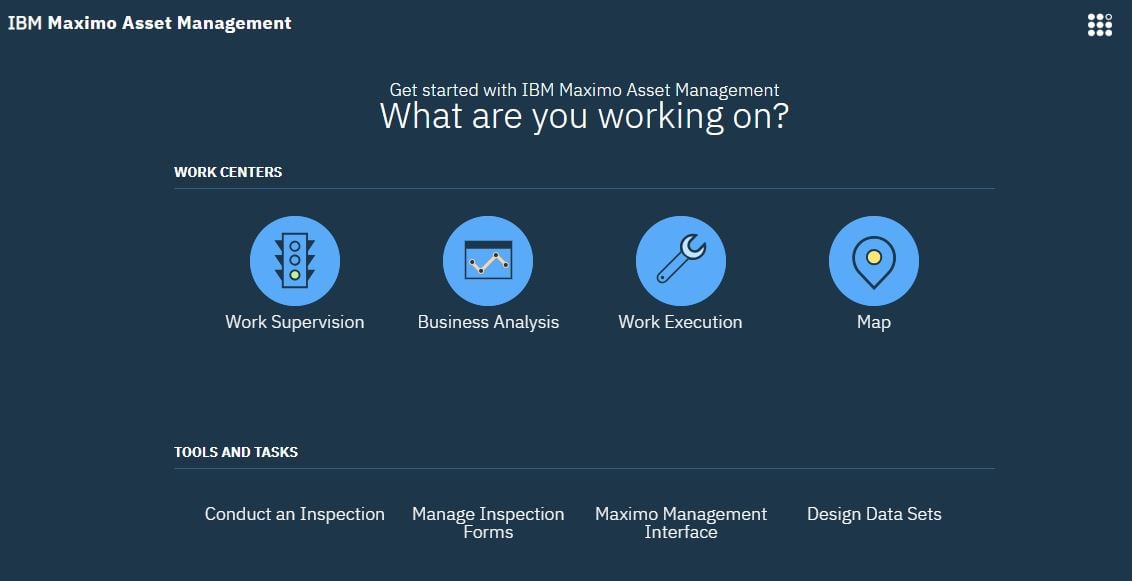 Maximo 7.6.1 - What’s new, an introduction to the new Work Centres